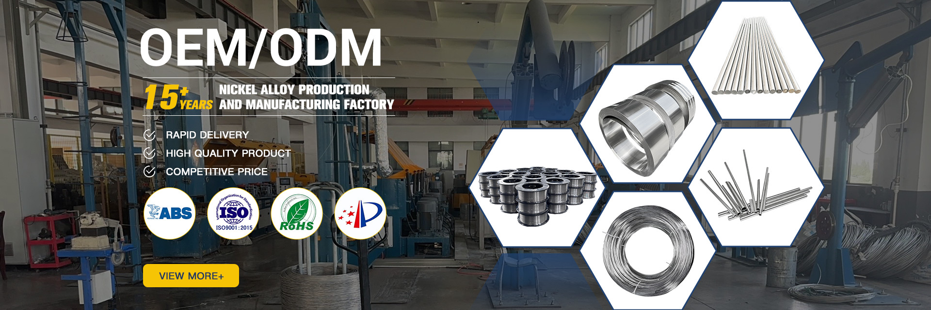 Qualité Alliage d'Inconel & Alliage de Hastelloy usine de la Chine
